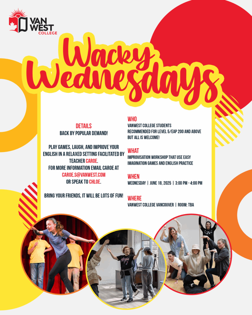 Wacky Wednesday - VanWest College